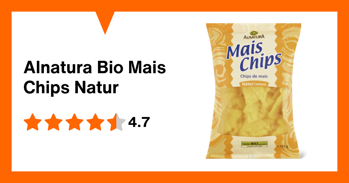 Alnatura Mais Chips Natur | Migros Migipedia
