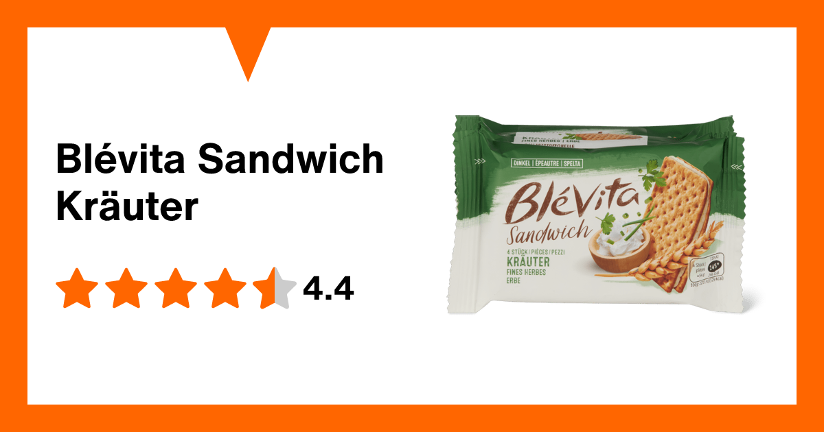 Blévita Sandwich Kräuter | Migros Migipedia
