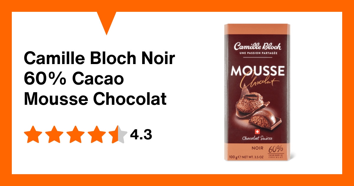 Camille Bloch Noir 60% Cacao Mousse Chocolat | Migros Migipedia
