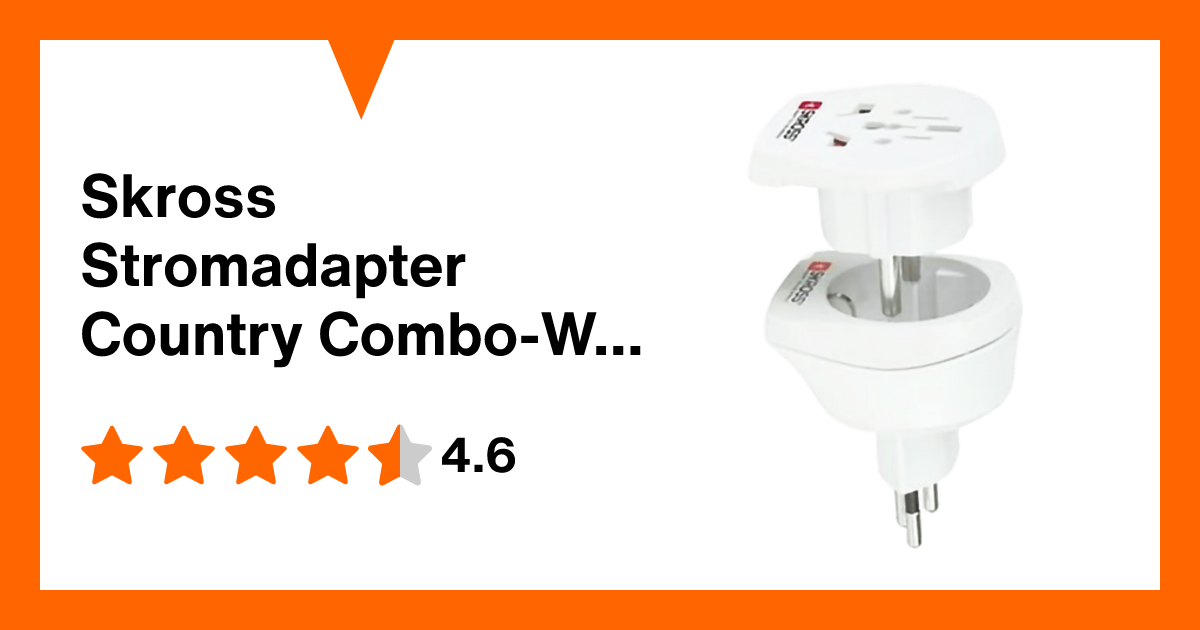 Country Adapter Combo-World to Switzerland | Migros Migipedia