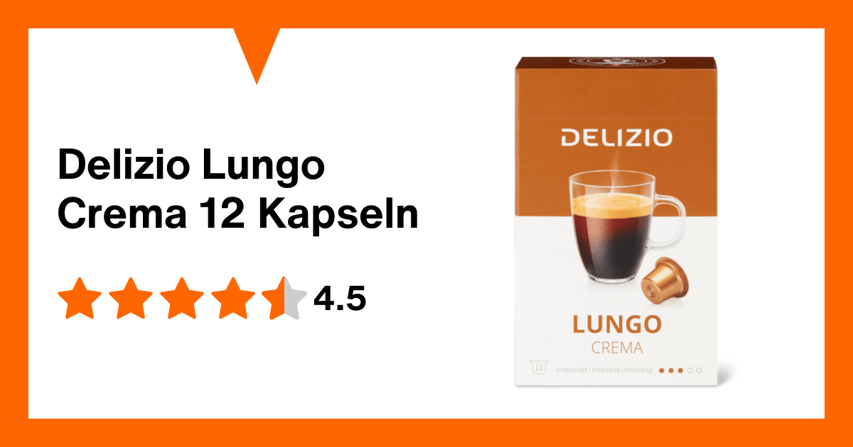 Delizio Crema 12 Kapseln | Migros Migipedia