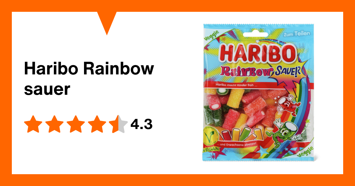 Haribo Rainbow sauer | Migros Migipedia