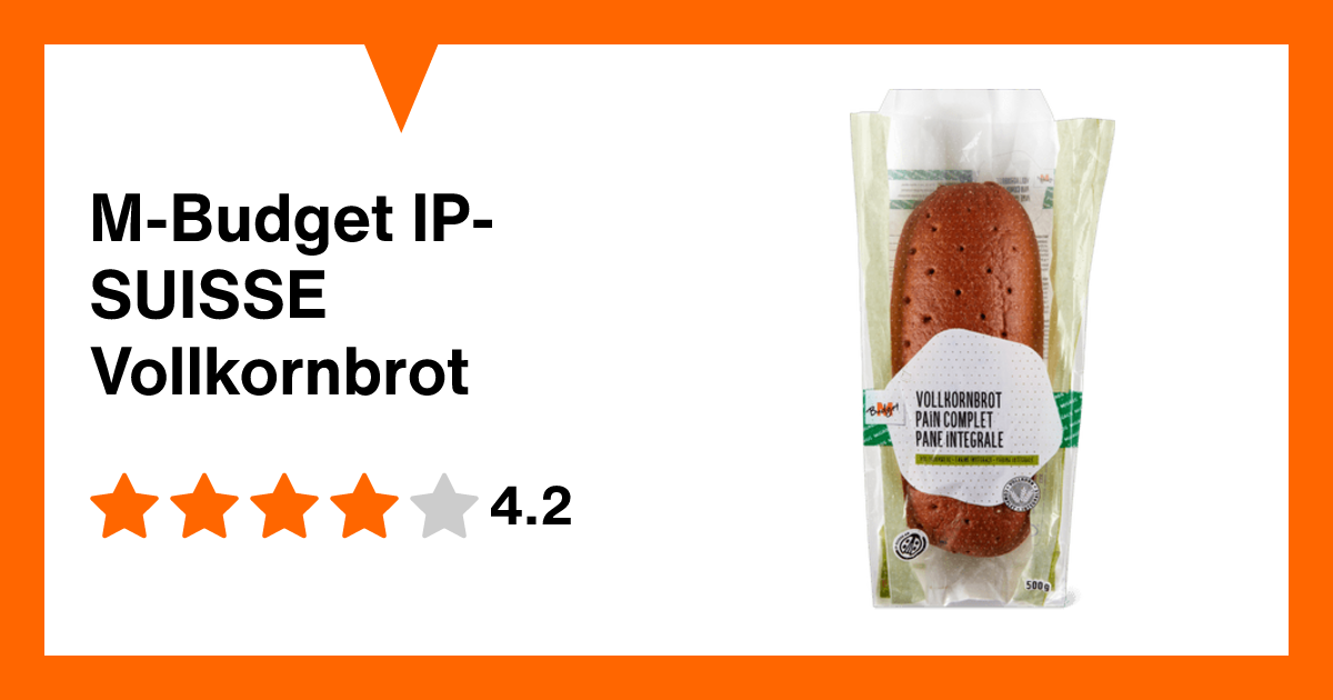 M-Budget Vollkornbrot IP-SUISSE | Migros Migipedia