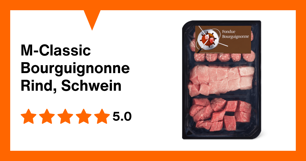 M-Classic Bourguignonne Rind, Schwein | Migros Migipedia