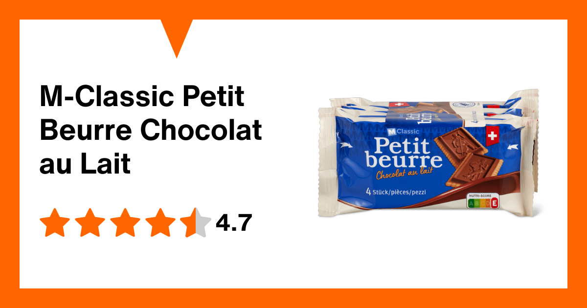 M-Classic Petit Beurre Chocolat au Lait | Migros Migipedia