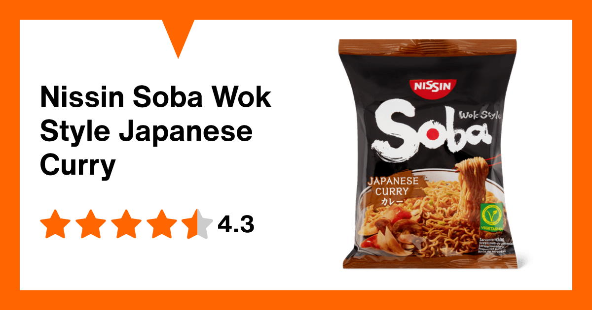 Nissin Soba Wok Style Japanese Curry | Migros Migipedia