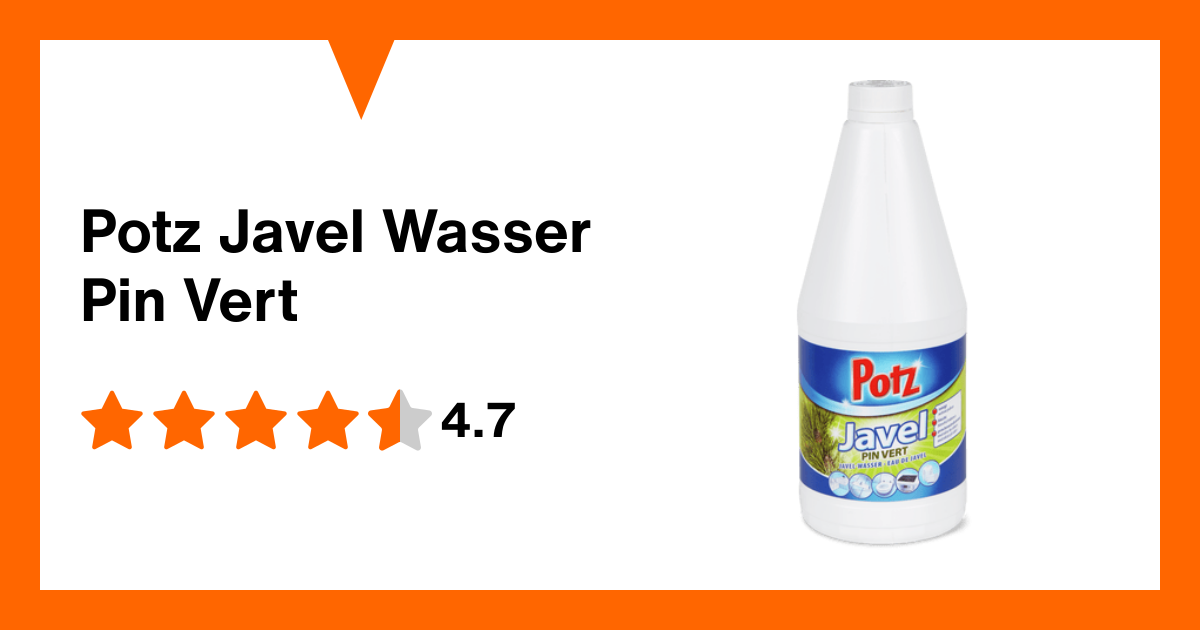 Potz Javel Wasser Pin Vert | Migros Migipedia