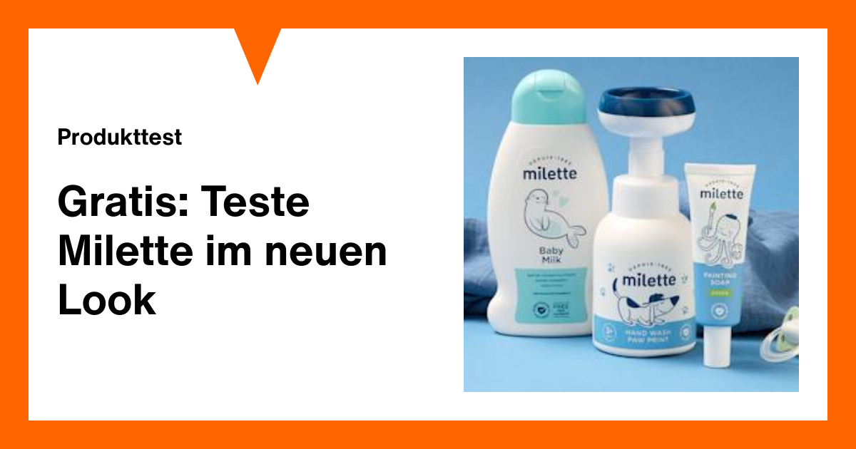 Gratis: Teste Milette im neuen Look | Produkttester gesucht | Migros ...