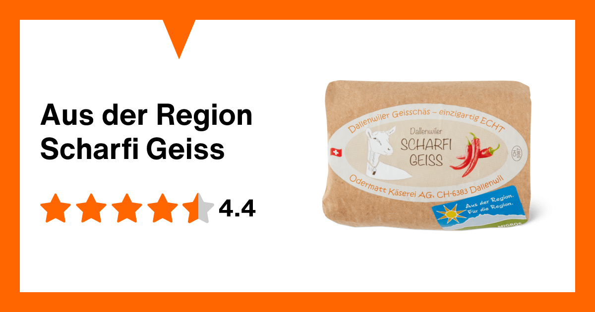 Scharfi Geiss 150g | Migros Migipedia