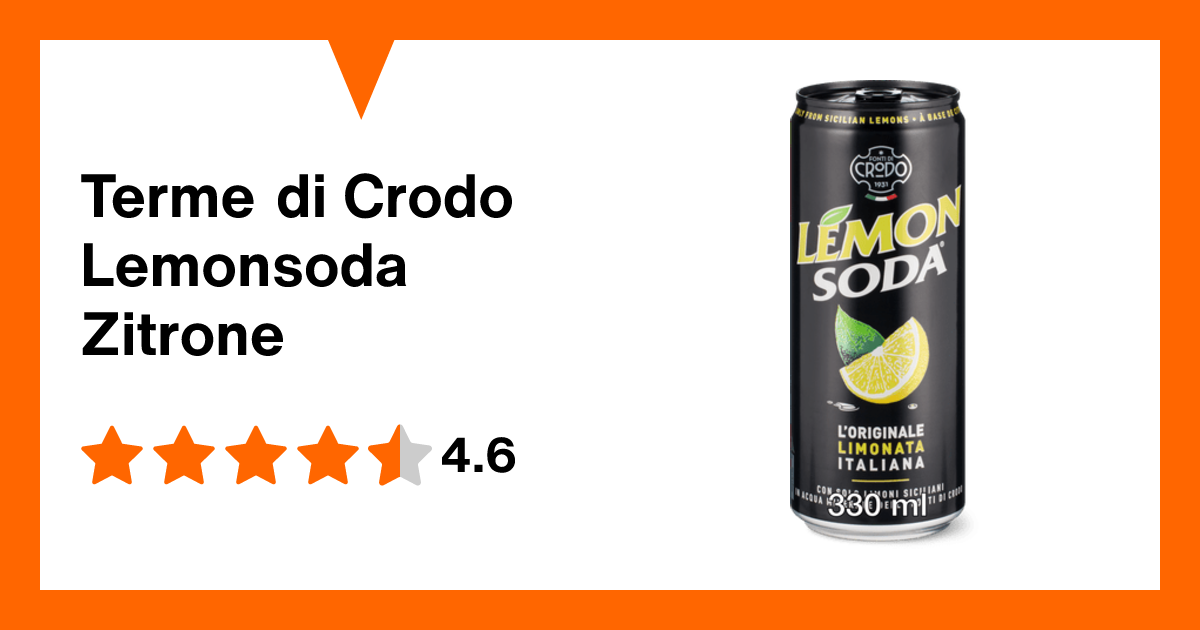 Terme di Crodo Lemon Soda alkoholfrei | Migros Migipedia