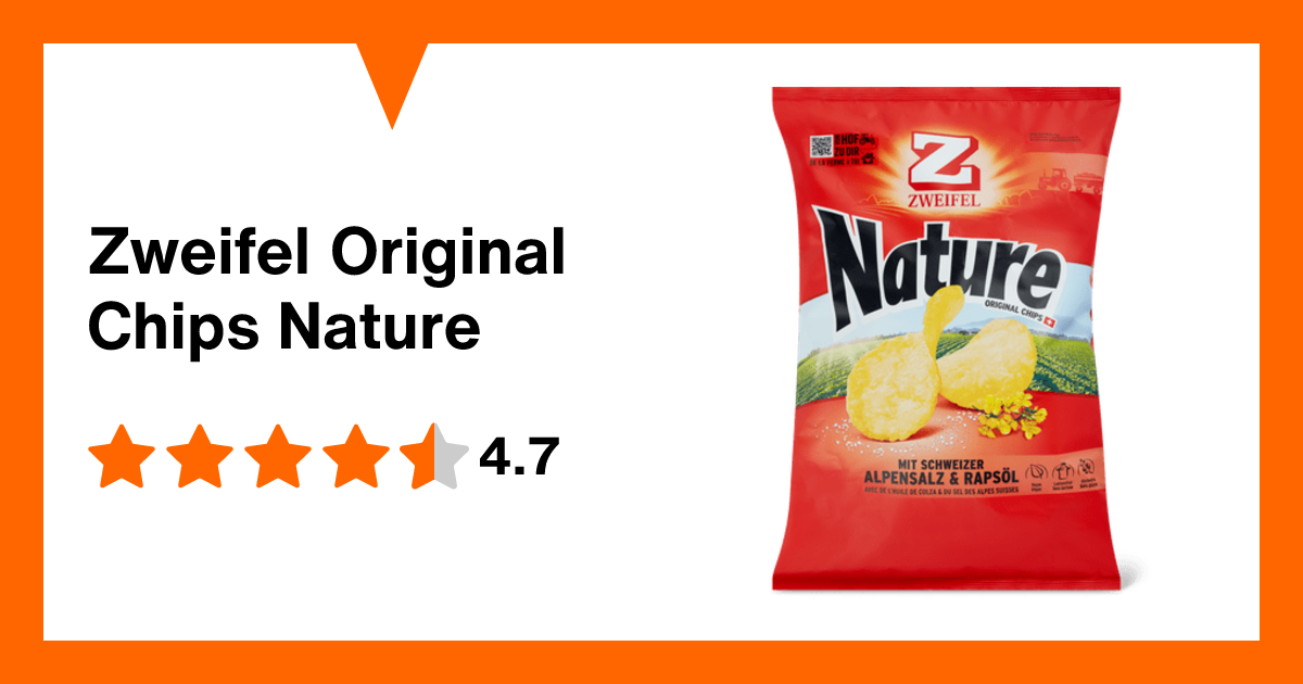 Zweifel Original Chips Nature | Migros Migipedia