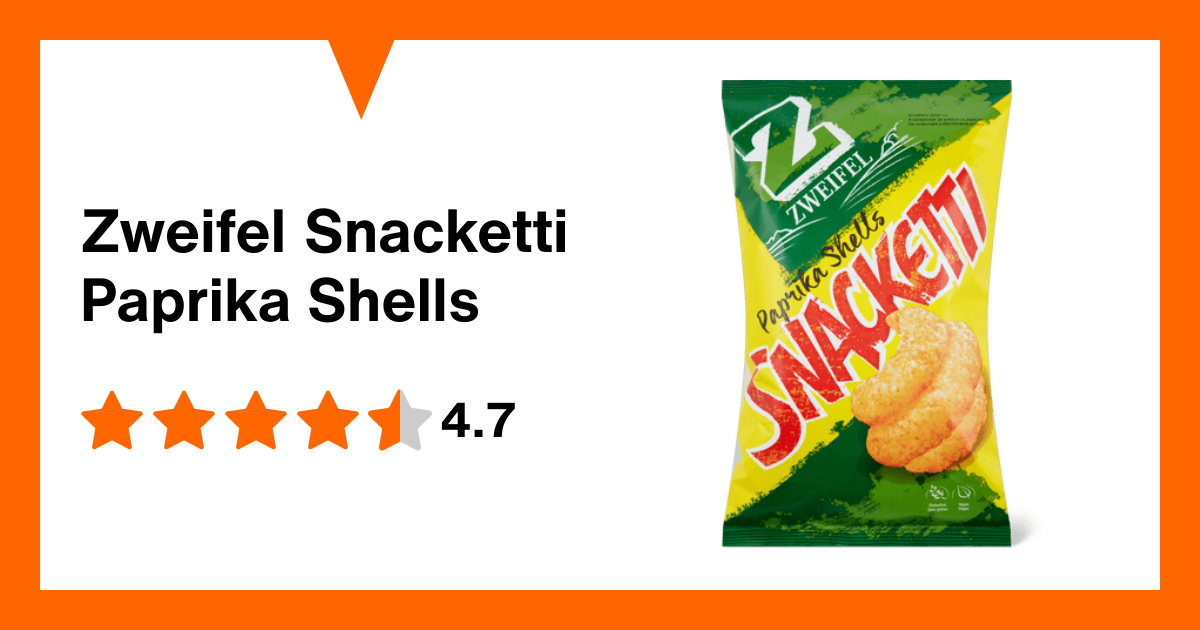 Zweifel Snacketti Paprika Shells | Migros Migipedia
