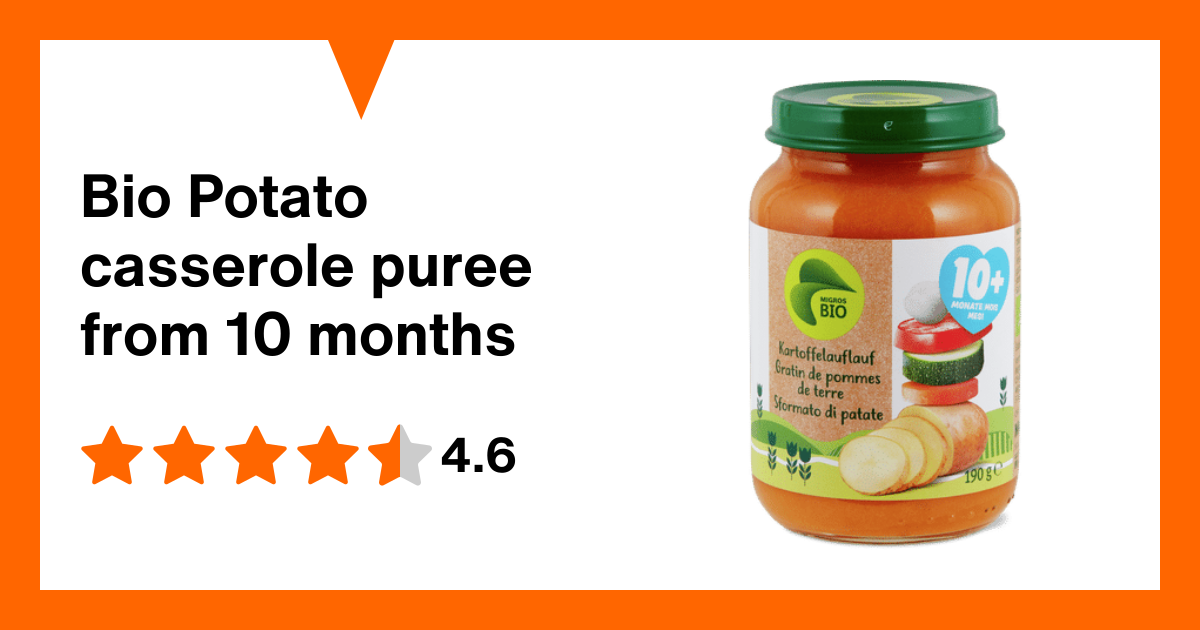Bio Potato casserole puree from 10 months | Migros Migipedia