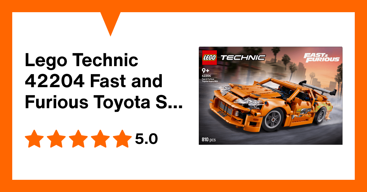 Lego Technic 4220 Fast and Furious Toyota Supra MK4 | Migros Migipedia