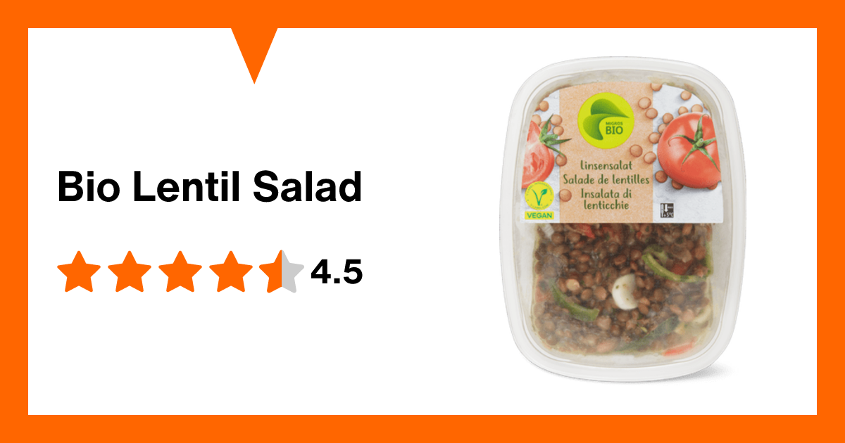 Migros Bio Linsensalat | Migros Migipedia