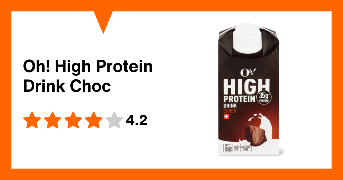 Oh! High Protein Choco Drink | Migros Migipedia