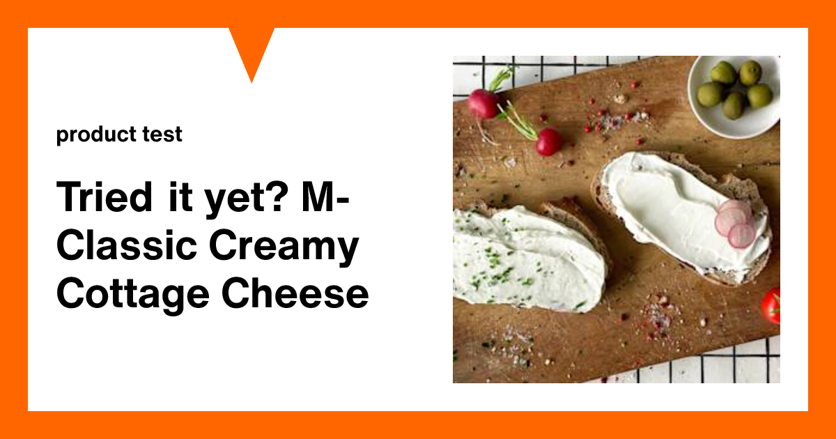 Tried it yet? M-Classic Creamy Cottage Cheese | Product testers wanted ...