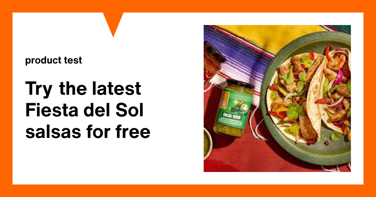 Try the latest Fiesta del Sol salsas for free | Product testers wanted ...