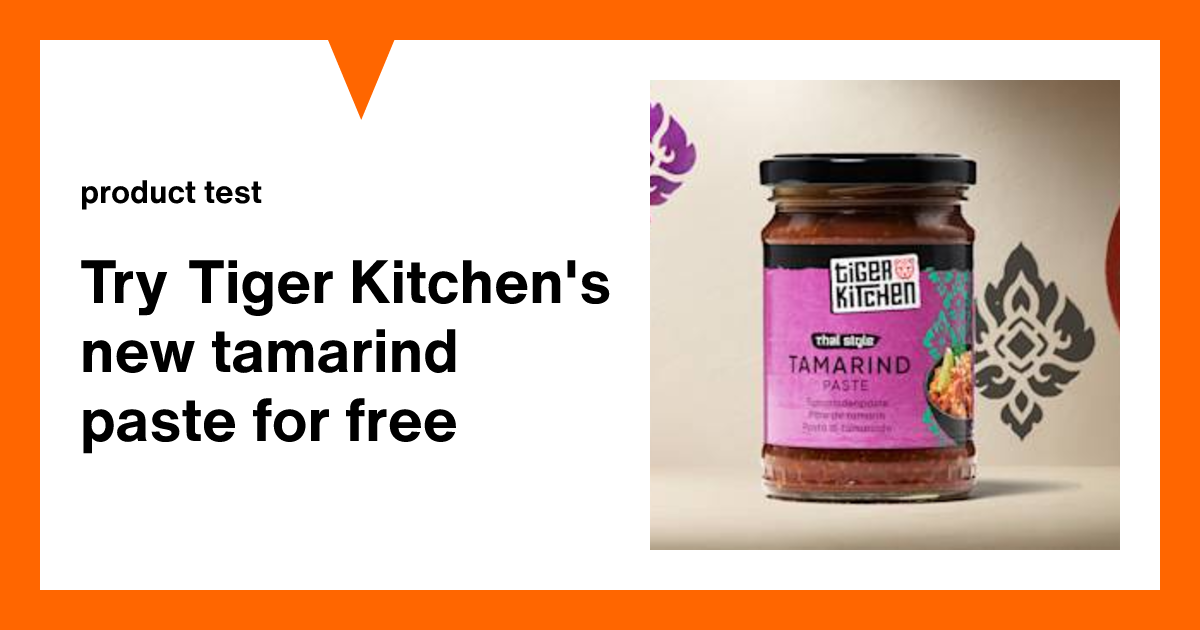 Try Tiger Kitchen's new tamarind paste for free | Product testers ...
