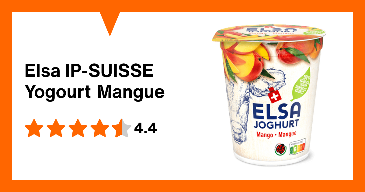 Elsa yogourt mangue IP-SUISSE | Migros Migipedia