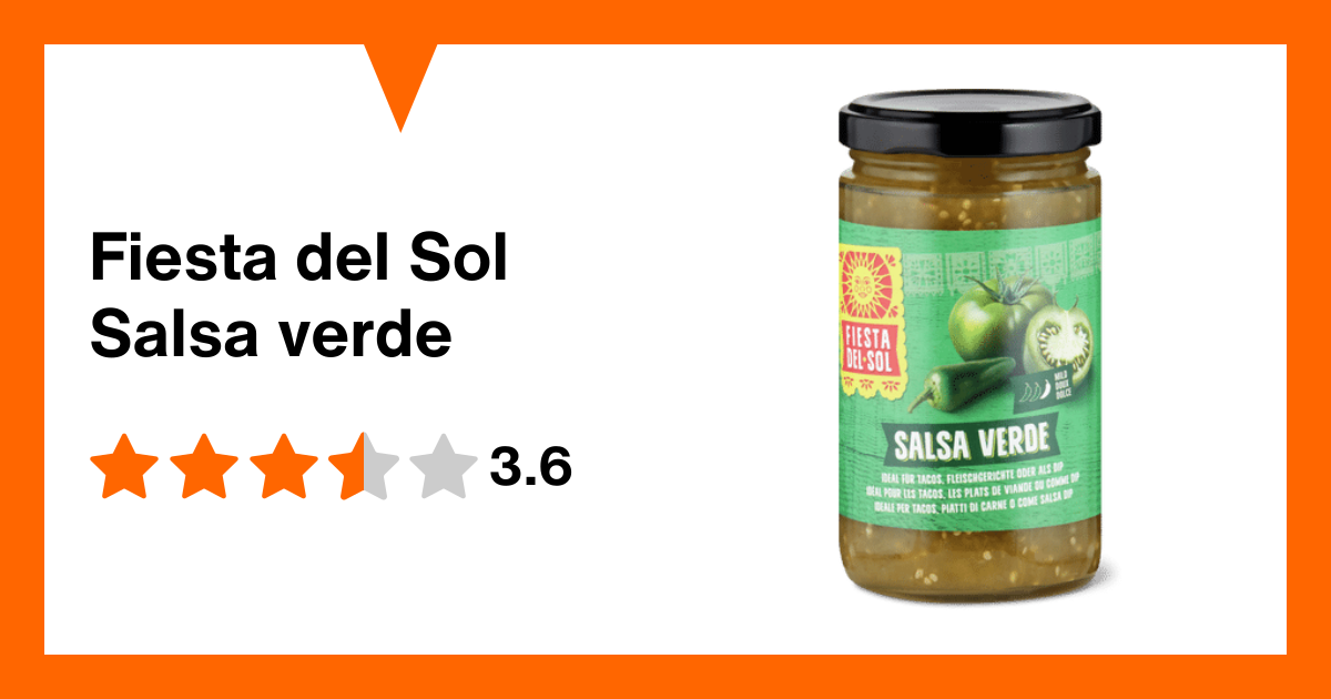 Fiesta del Sol Salsa verde | Migros Migipedia