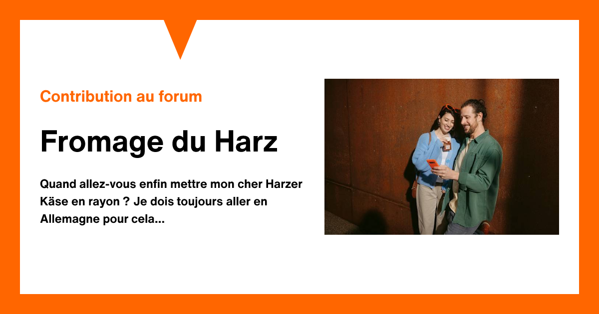 Fromage du Harz | Généralités | Forum | Migros Migipedia